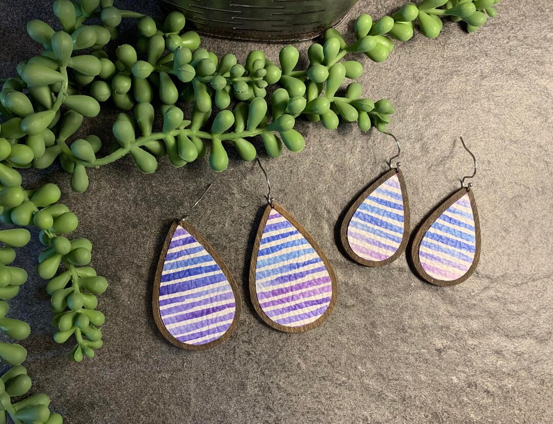 Rainbow Teardrops - Etsy