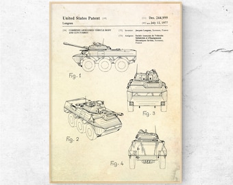 M60A1 Patton Battle Tank Us Forces Gulf War Numbered Limited - Etsy
