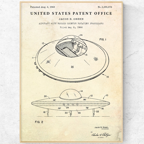 Outer Space Blueprint Poster - Etsy