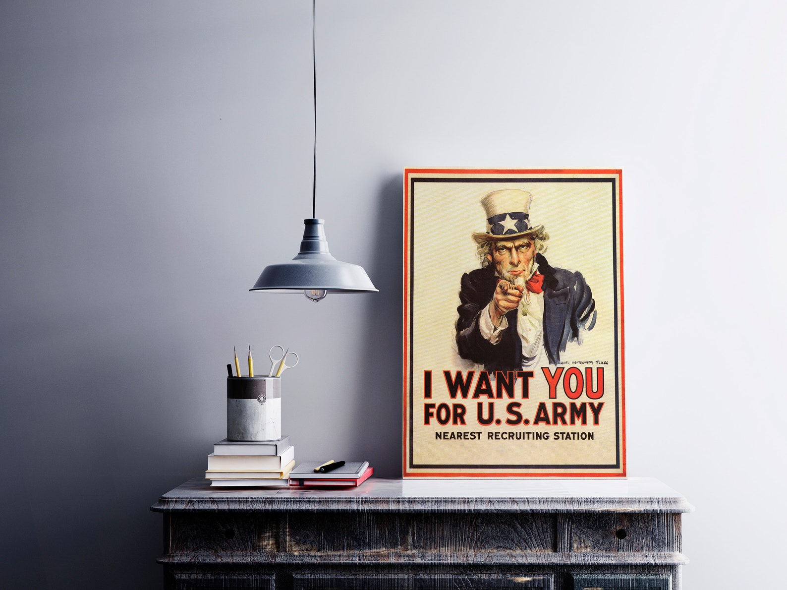 I Want You for US Army Poster World War I Uncle Sam Vintage - Etsy