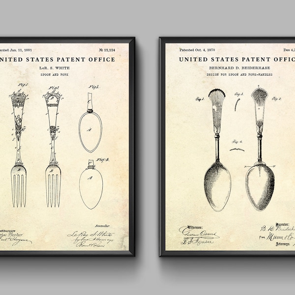 Fork Art - Etsy