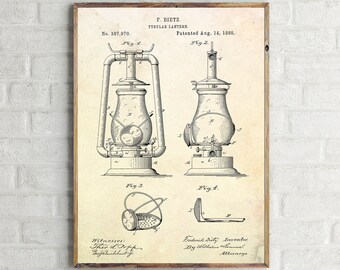 Antique Oil Lamp - Etsy