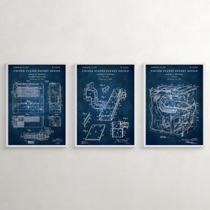 HVAC Tech Patent Wall Art. HVACR Technician Gift, Blueprint Poster ...