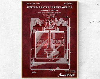 Fire Alarm Print - Etsy