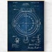 Pocket Compass 1902 Patent Print. Inventions Blueprint Poster. - Etsy