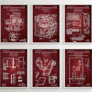 Air Conditioning Patent Wall Art. Ventilation, Heating Inventions ...
