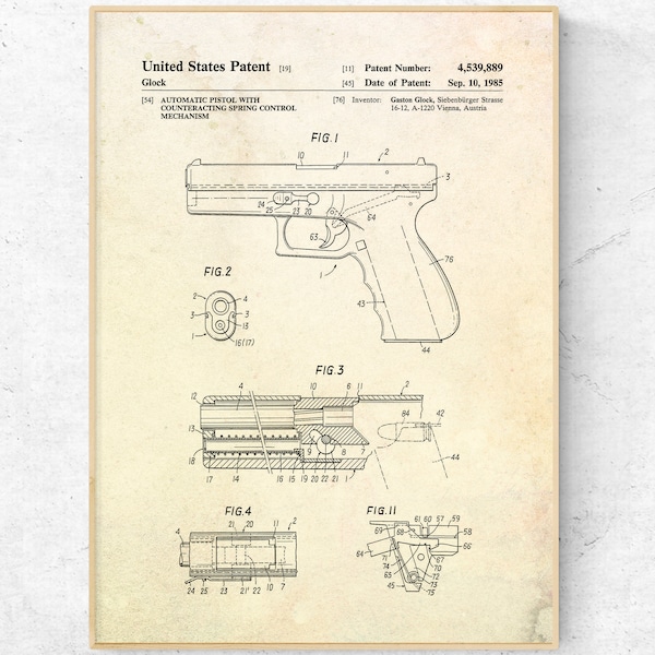 Glock Poster - Etsy