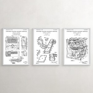HVAC Tech Patent Wall Art. HVACR Technician Gift, Blueprint Poster ...