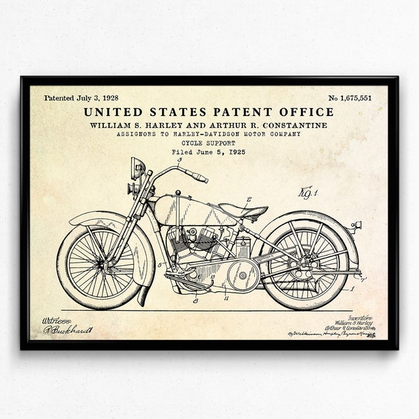 Motorcycle Poster - Etsy