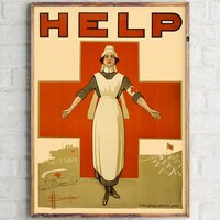 Red Cross - Etsy