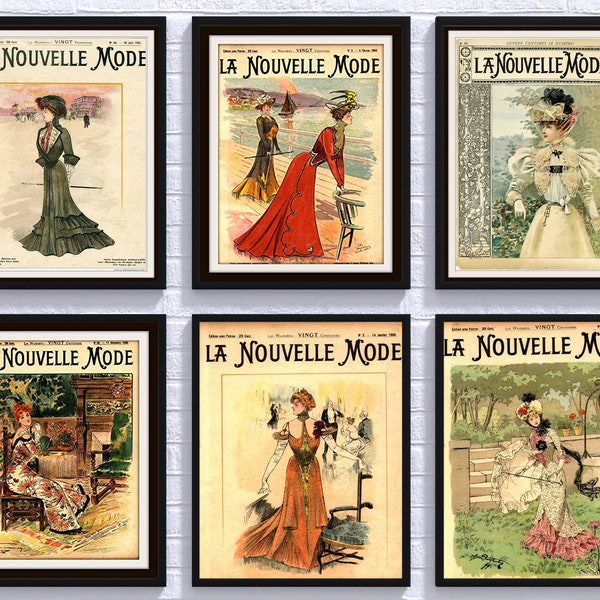 Vintage Magazine Art - Etsy