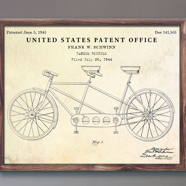 Tandem Bicycle - Etsy