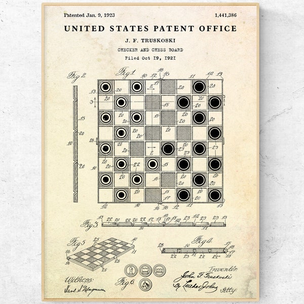 Checkerboard Wall Art - Etsy