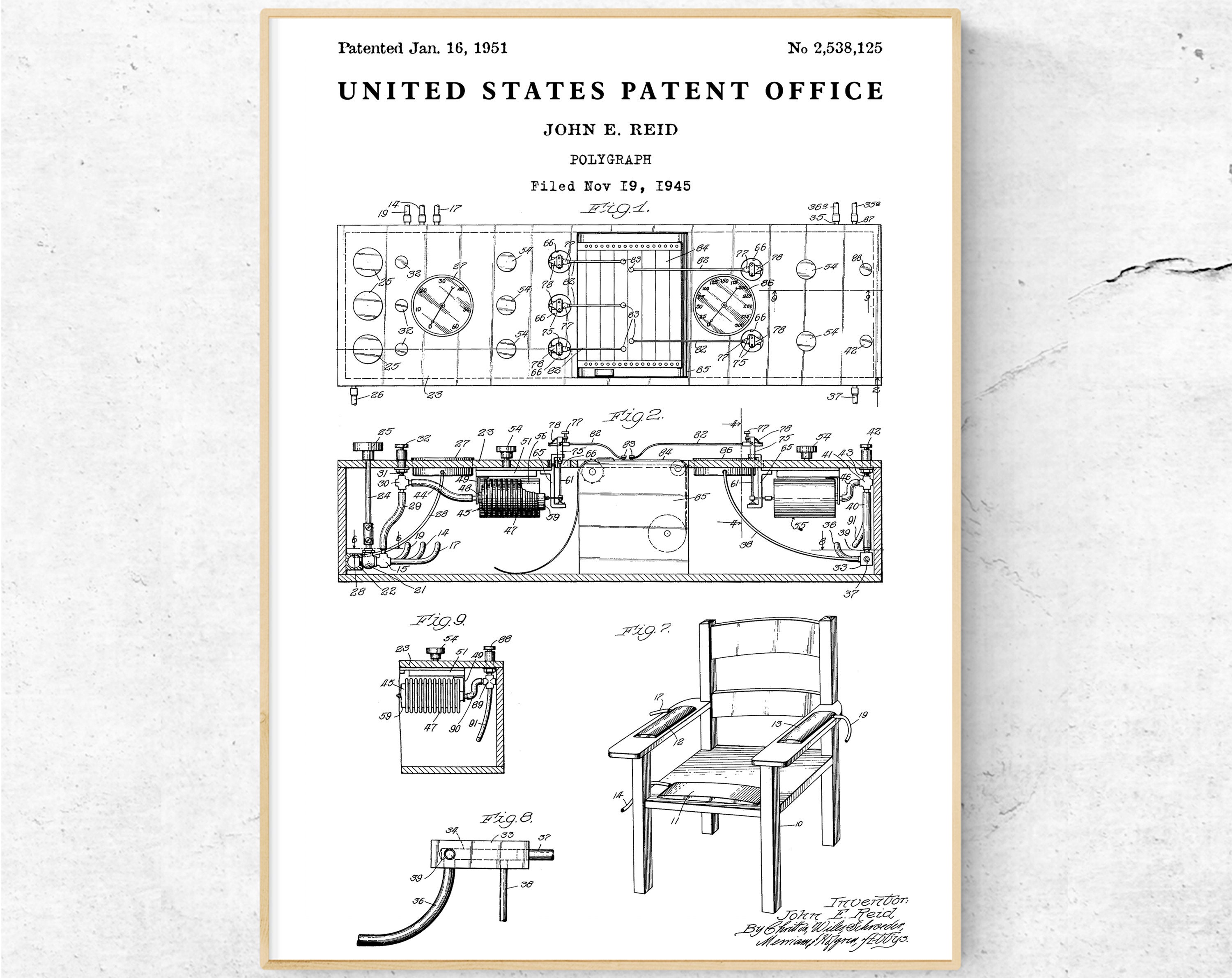 Polygraph Chart Drawing