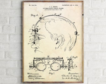 Optometrist Wall Art - Etsy