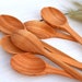 Set of 6 Tea Wood Spoons Small Wooden Spoons Set Oak Spoons for Kids ...
