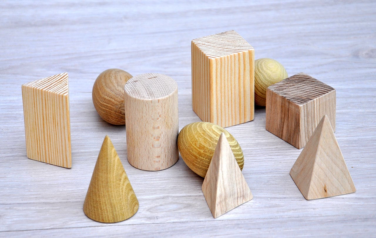 3d wooden shapes for crafts store