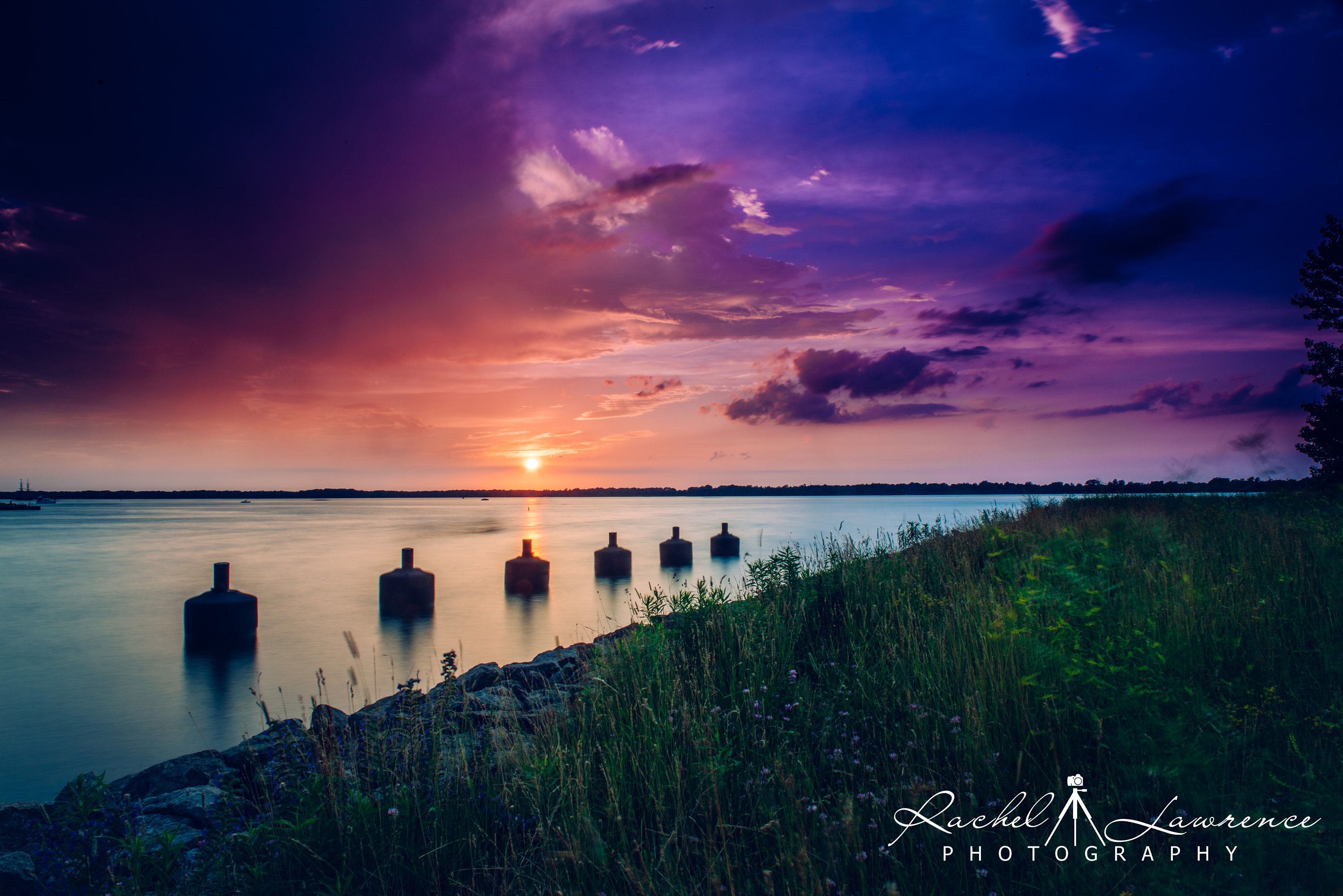Erie Sunset - Etsy