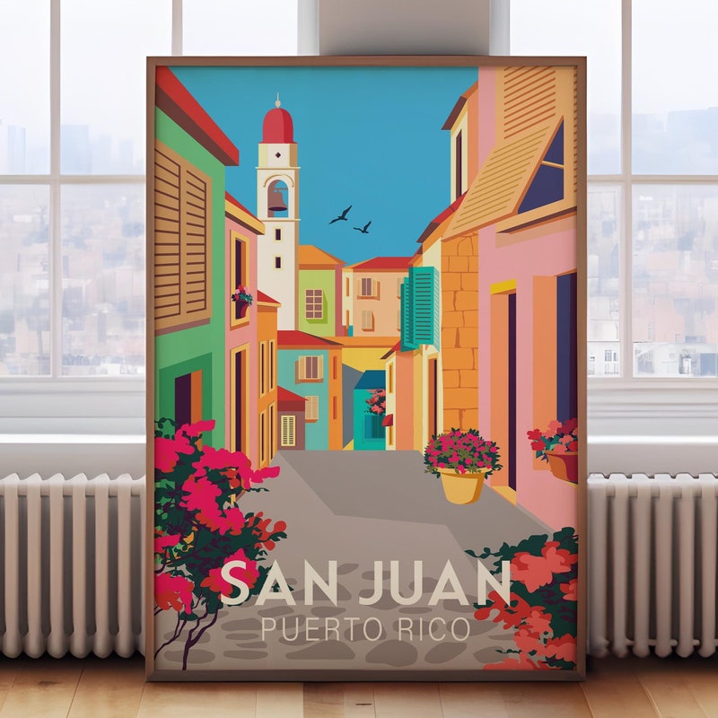 Puerto Rico Poster - Etsy