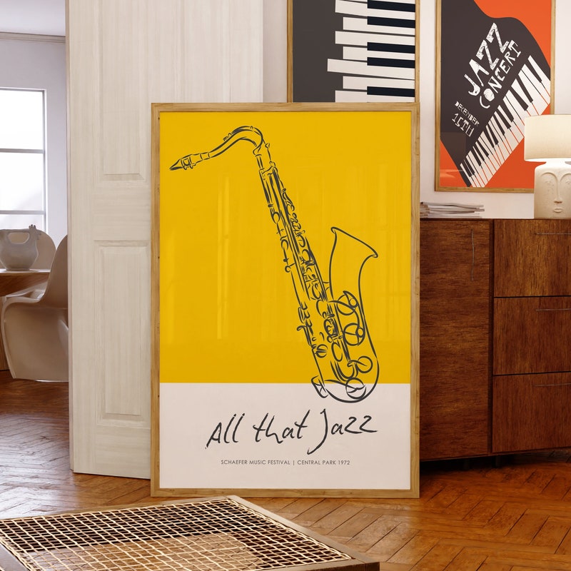 Jazz Poster - Etsy