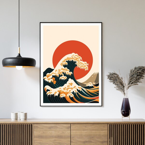 Wave Wall Art - Etsy