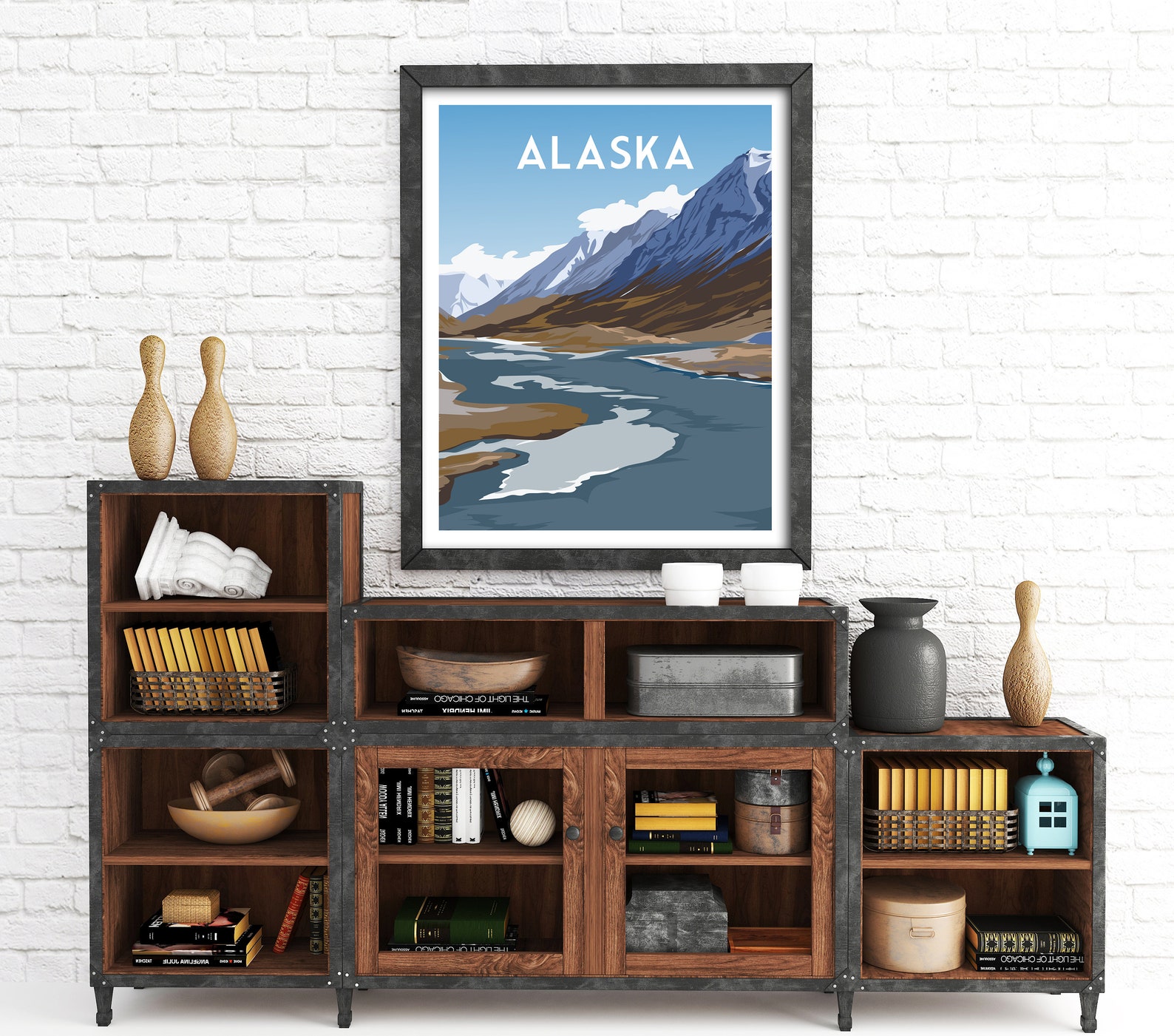 Alaska Print Alaska Travel Poster Alaska Poster Alaska - Etsy