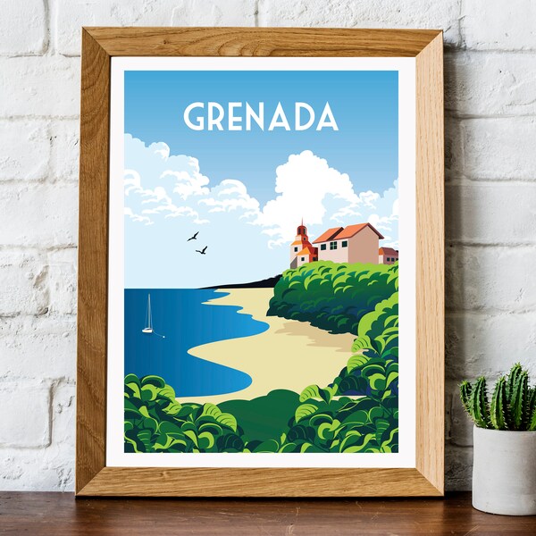 Grenada Poster - Etsy