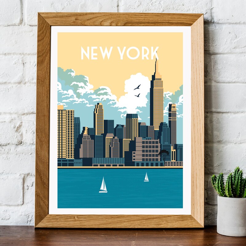 New York Poster - Etsy