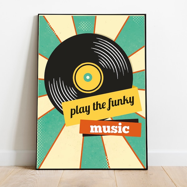Music Print - Etsy UK