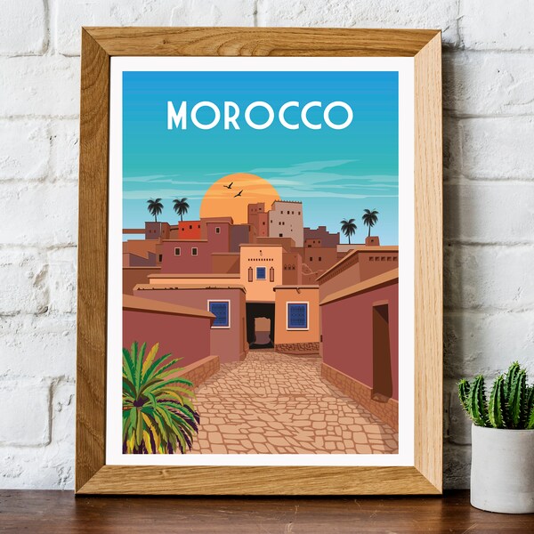 Morocco Poster - Etsy