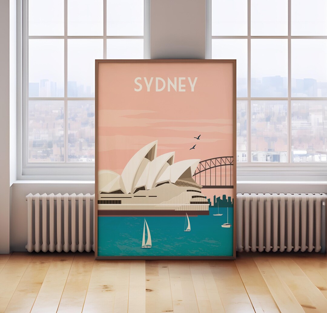 Sydney Print, Australia Print, Sydney Travel Poster, Sydney Poster ...