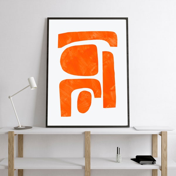 Abstract Mid Century Art - Etsy