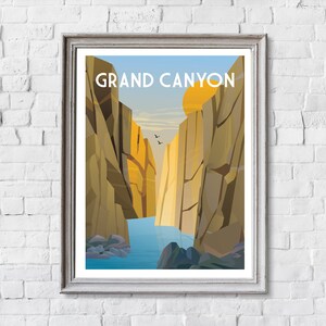 Grand Canyon Poster, Grand Canyon Print, Arizona Print, Arizona Poster ...