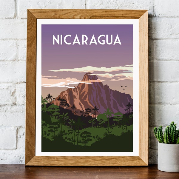 Nicaragua Poster - Etsy