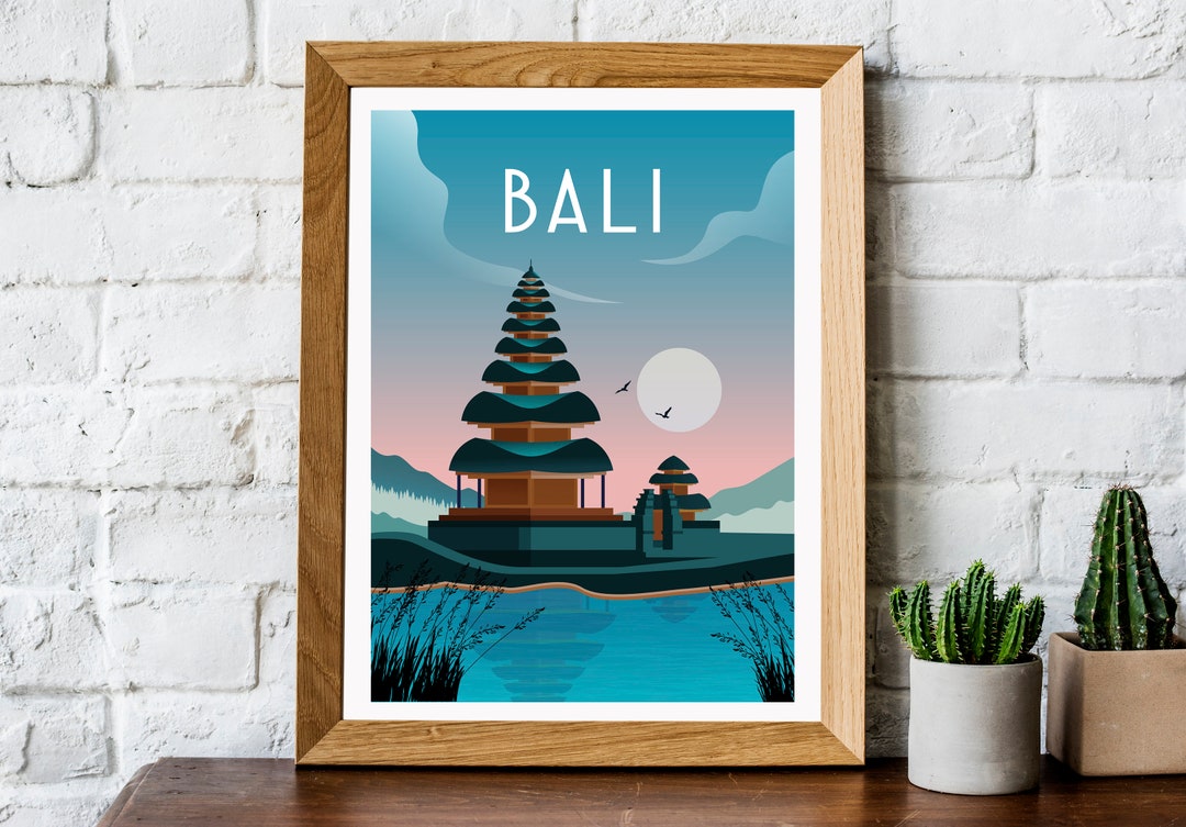 Bali Print Bali Travel Poster Bali Poster Bali Travel - Etsy
