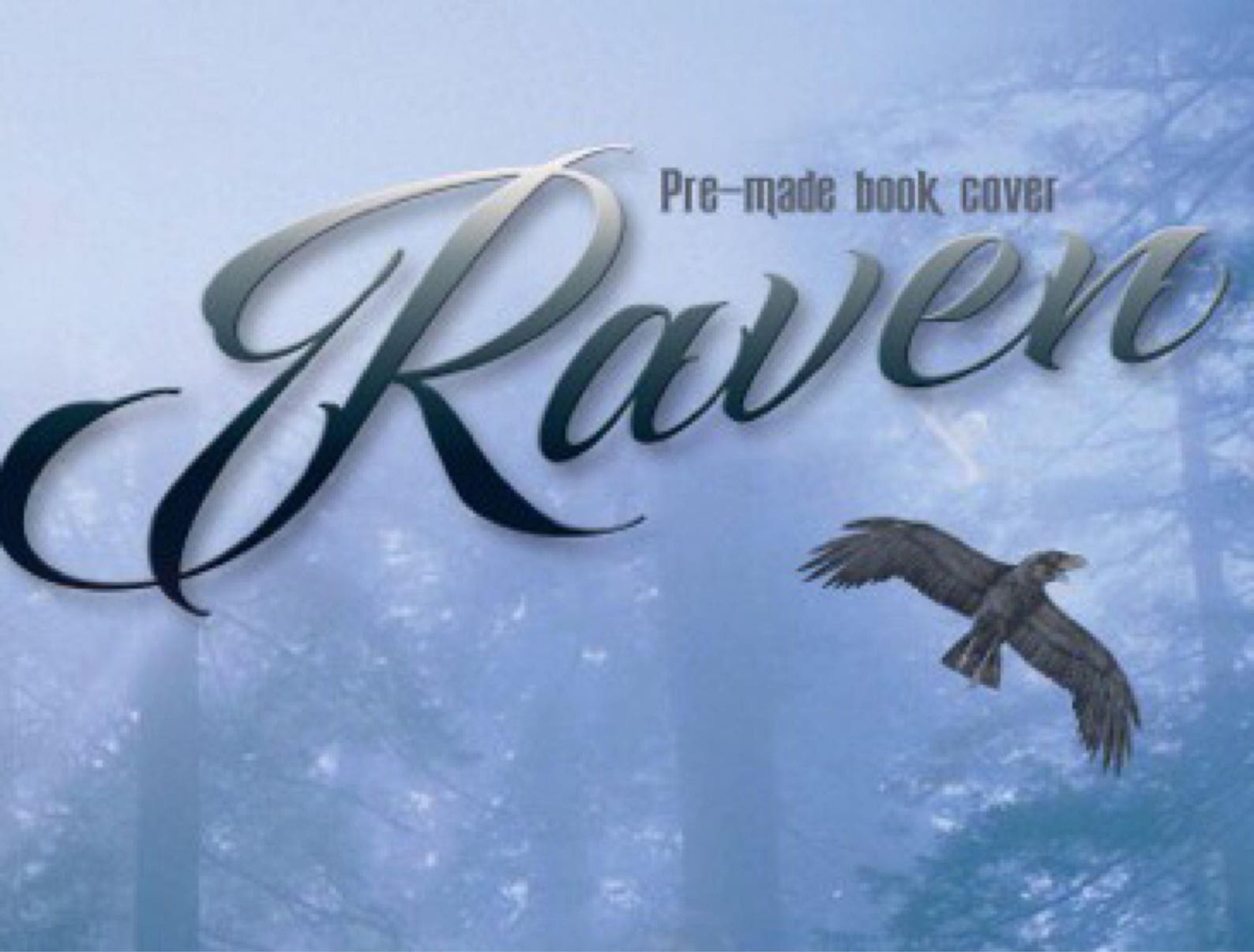 Premade Book Covers, Printed Book Covers, Ebook Covers, Raven - Etsy