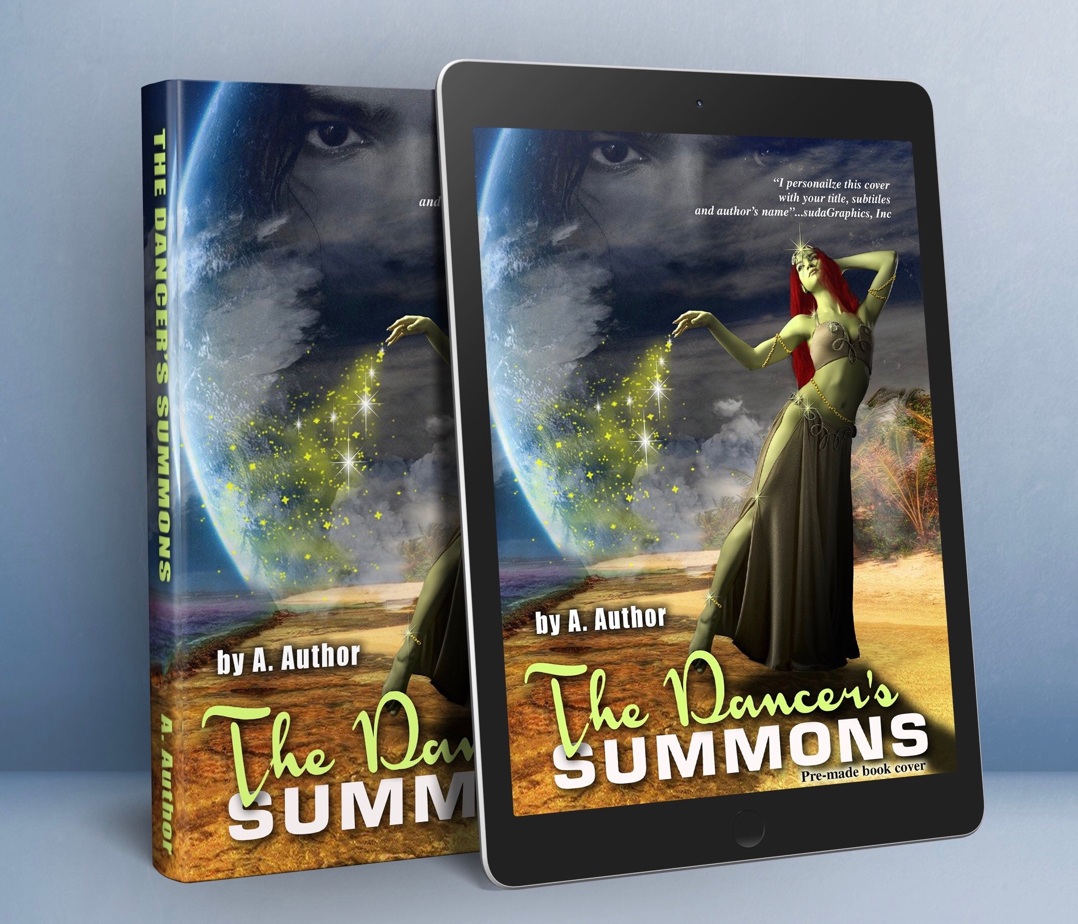 Scifi Fantasy Premade Book Covers, Printed Book Covers, Ebook Covers ...