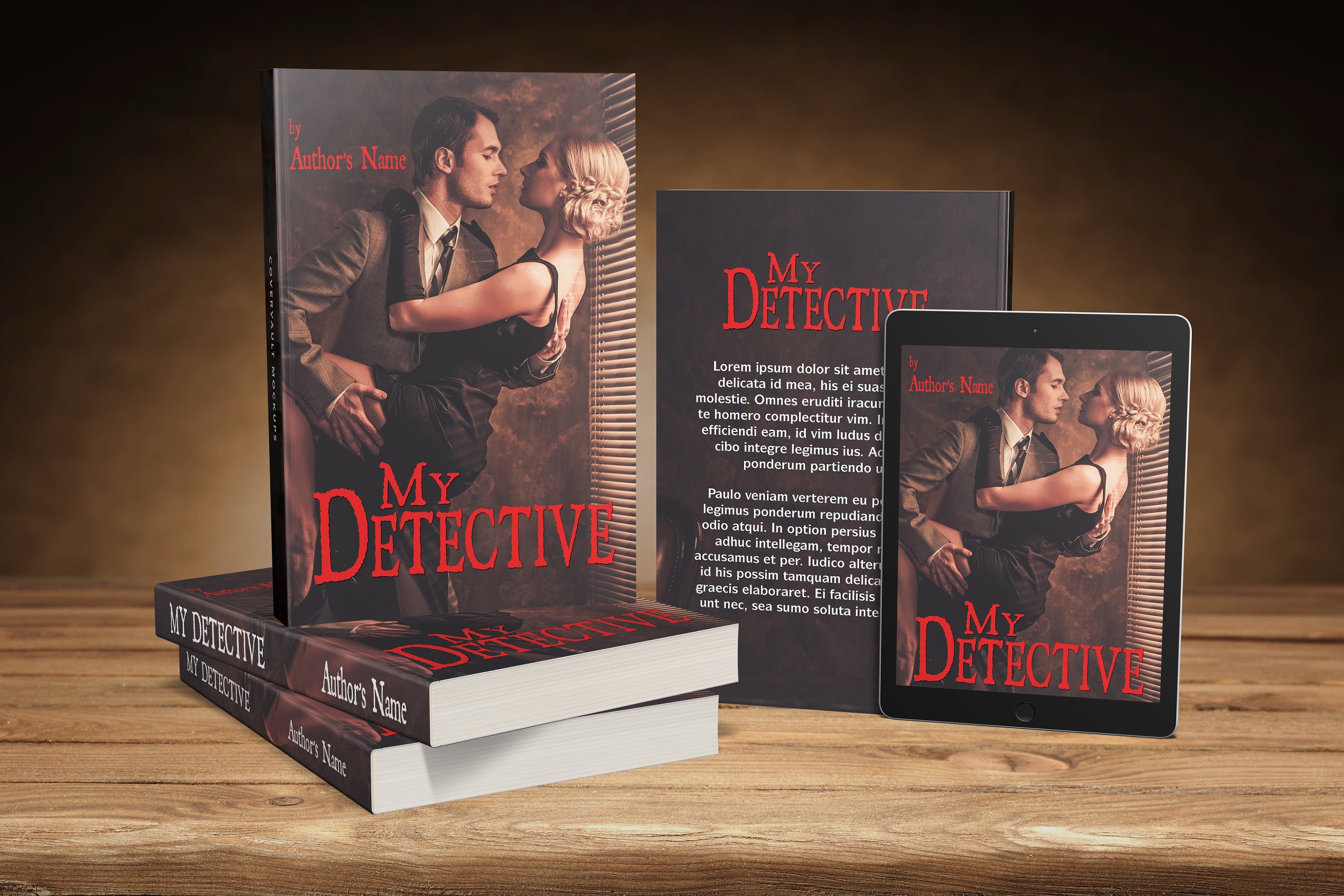 Premade Book Covers, Romance Ebook Cover, Mystery Ebook Cover, Printed ...