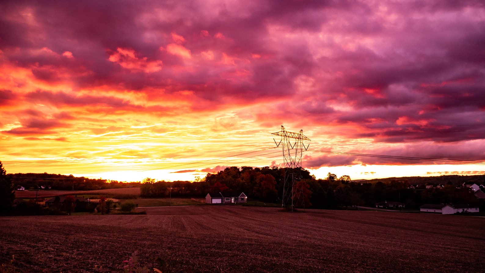 Pennsylvania Scenic Sunset Photo Print - Etsy