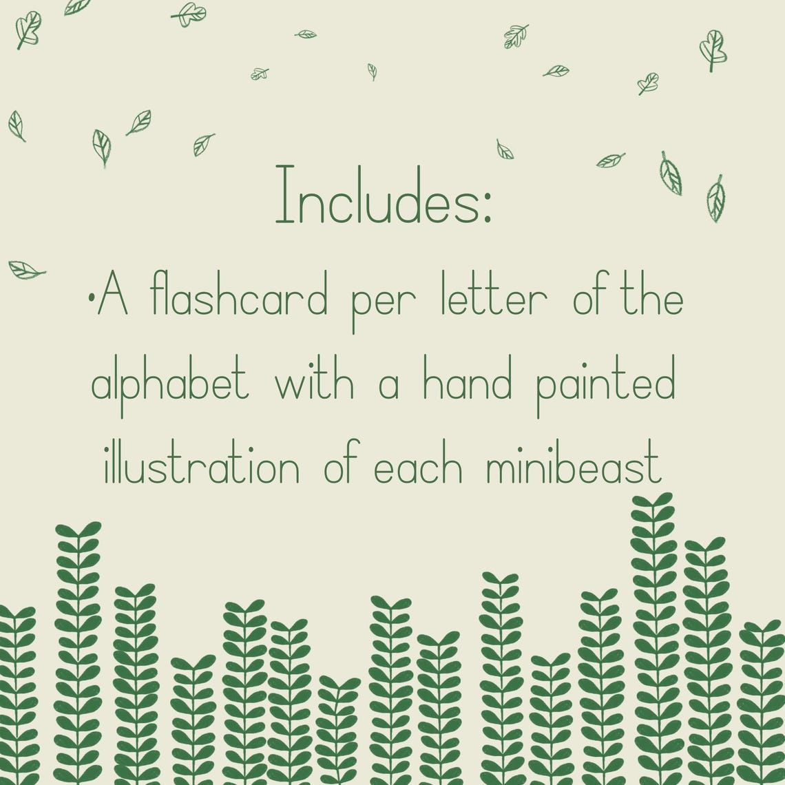 Minibeast Alphabet Flashcards, Digital Download, Educational Tool - Etsy