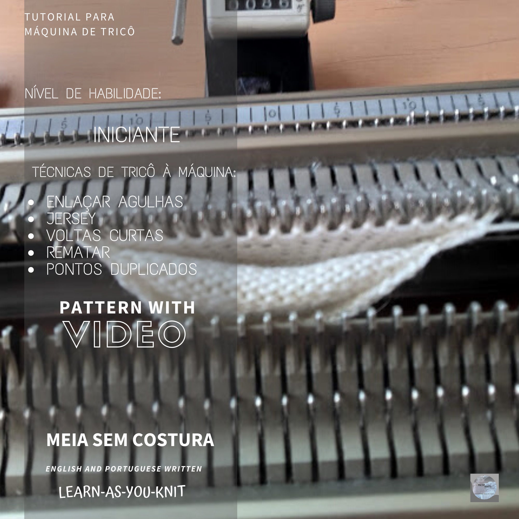 Machine Knitting Pattern d Socks - Etsy