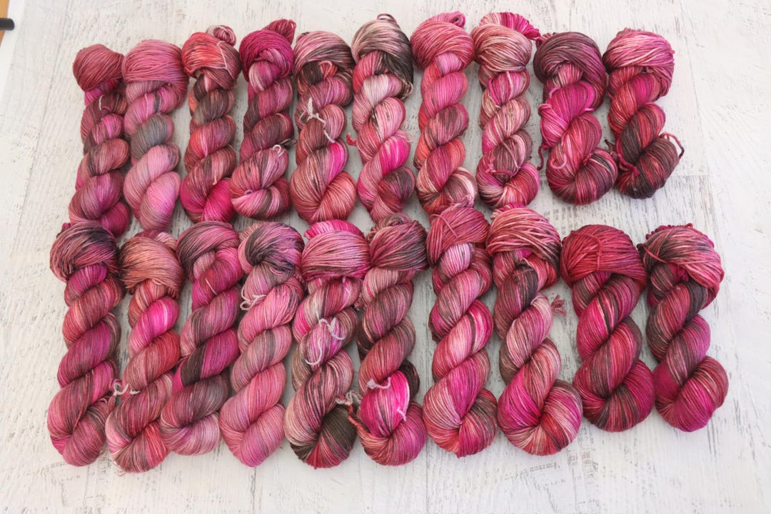 Variegated Worsted Weight Sock Yarn (75/25 Superwash Merino/ Nylon ...