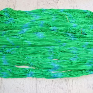 Green Variegated DK Weight Yarn (100% Superwash Merino- 8 Ply) Hand ...