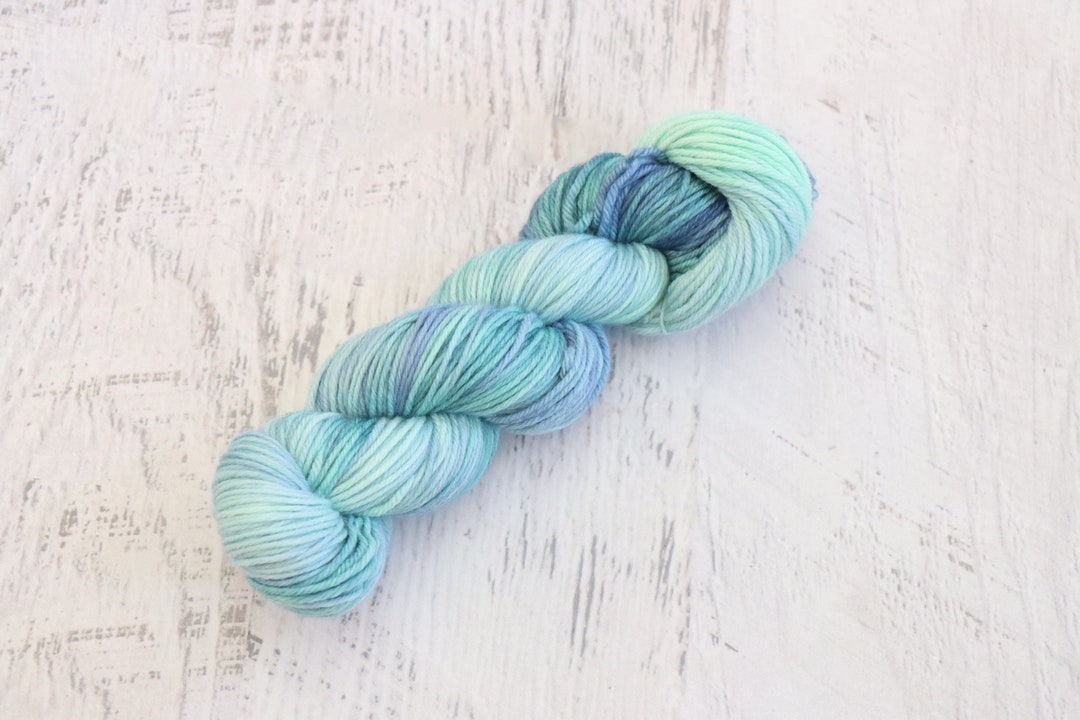 Variegated "yarn Mop" DK Weight Yarn (100% Superwash Merino) Hand Dyed ...