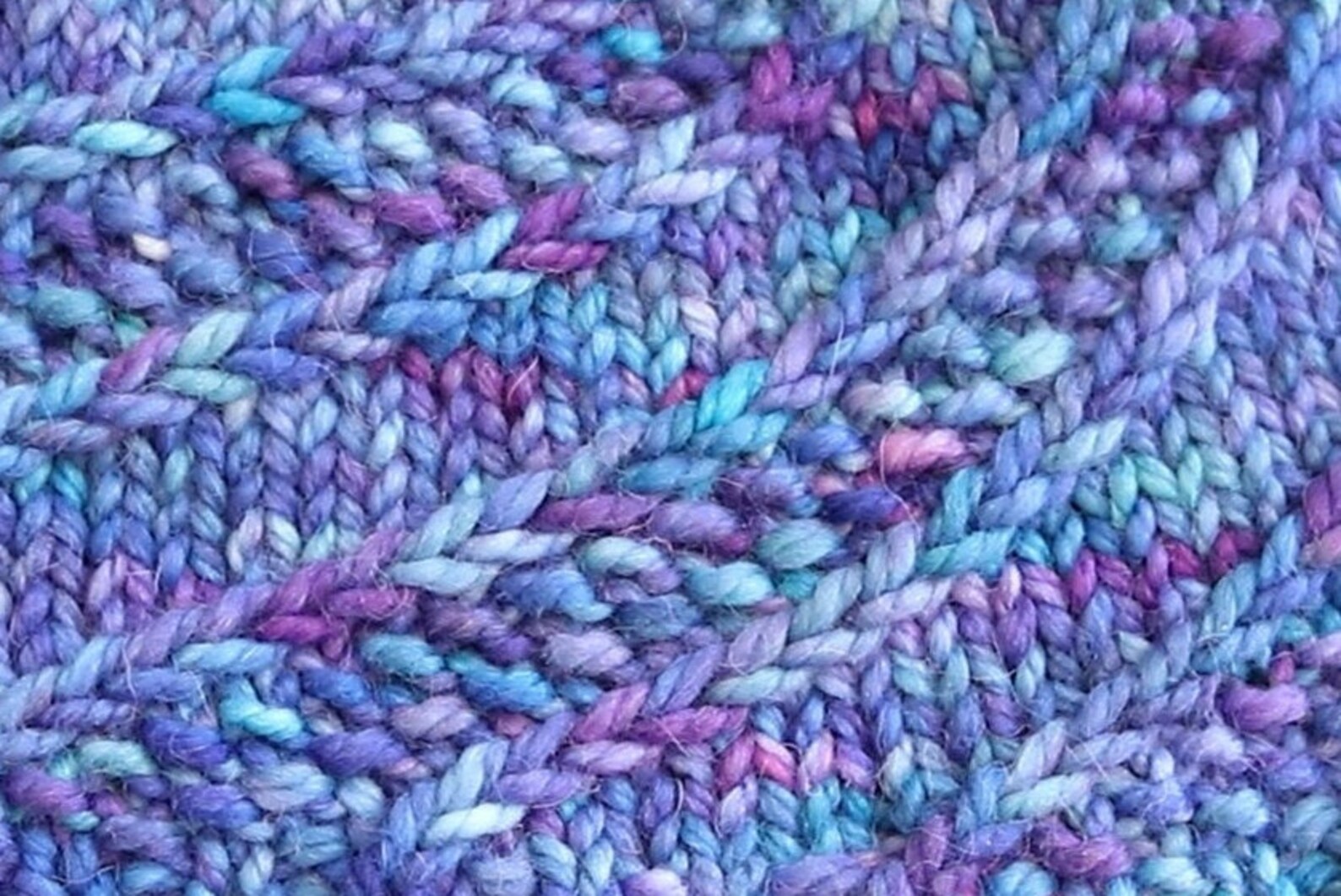 Variegated Super Bulky Yarn 70/30 Superwash Wool/alpaca | Etsy