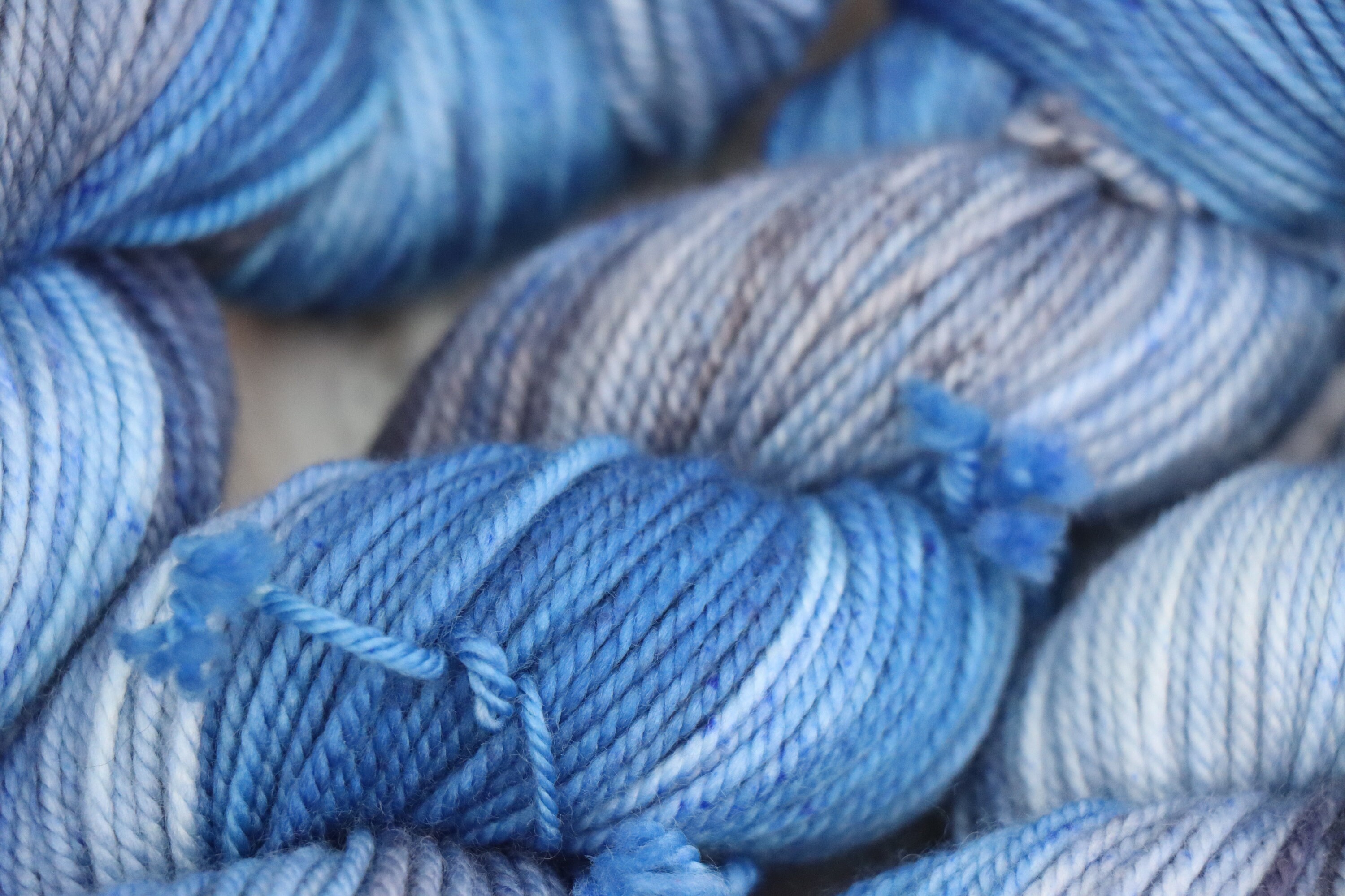 Variegated Worsted/aran Weight Yarn 100% Superwash Merino - Etsy