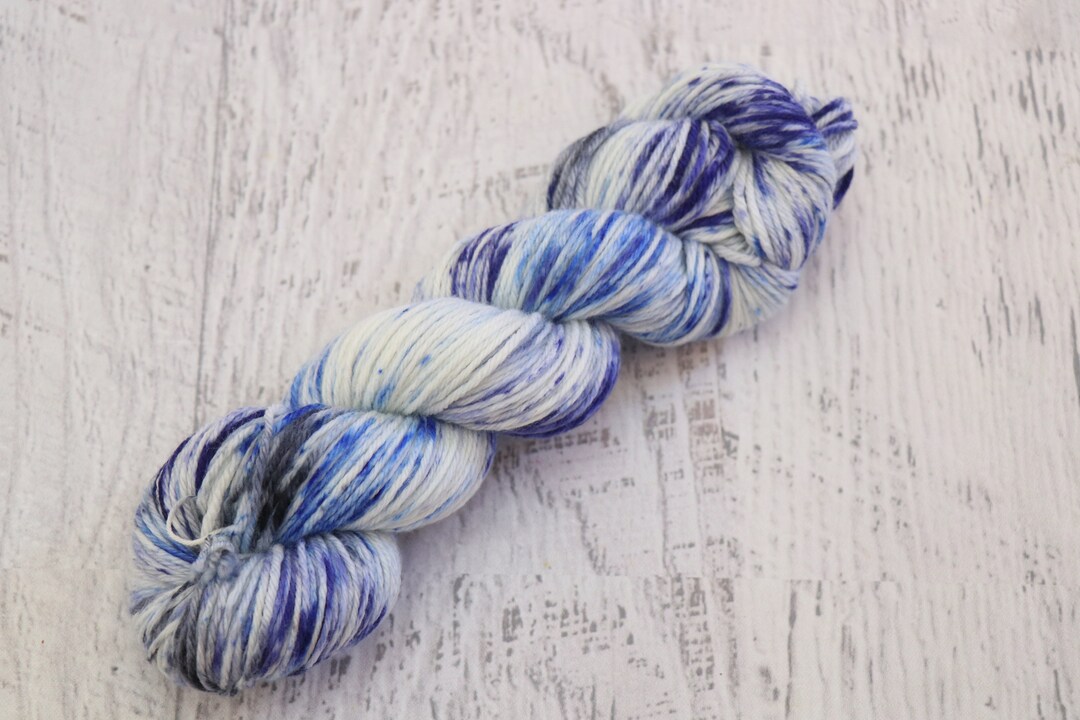 Variegated & Speckled DK Weight Yarn (100% Superwash Merino) Hand Dyed ...