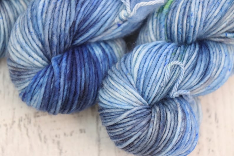 Variegated Heavy Worsted Weight Yarn 100% Superwash Merino - Etsy