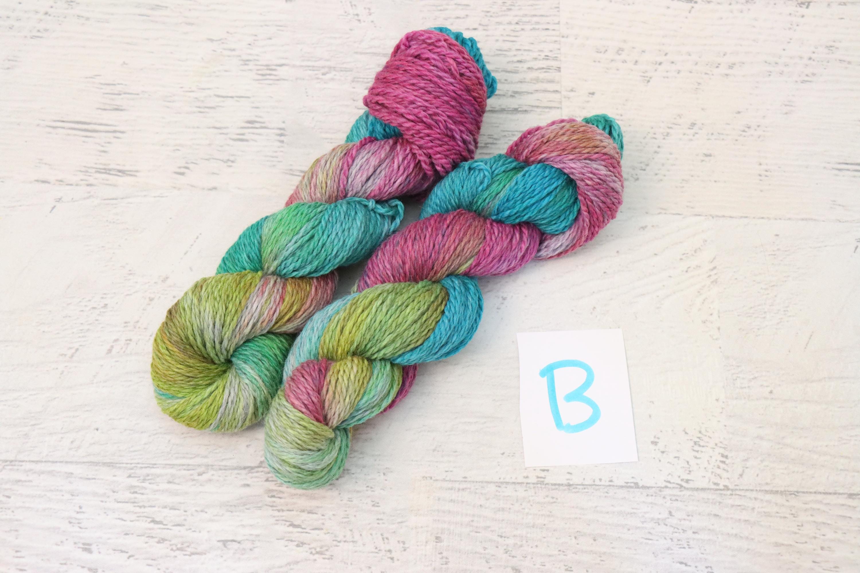 Variegated Worsted Weight Yarn (80/20 Merino Wool/ Alpaca) Hand Dyed in ...