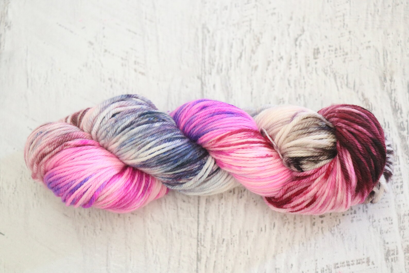 Variegated DK Weight Yarn 100% Superwash Merino Hand Dyed - Etsy